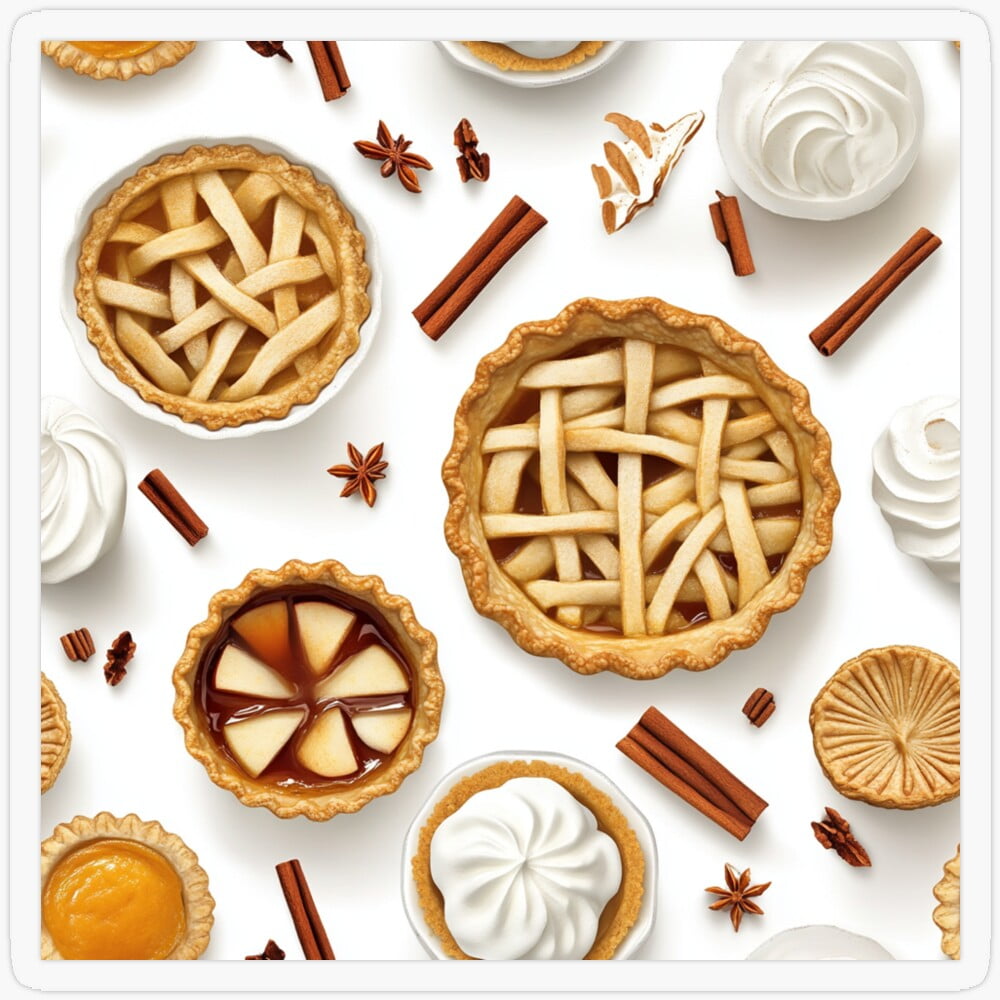 Pies And Cakes: A Gourmet Tradition Sticker Kir-2175 - Walmart.com