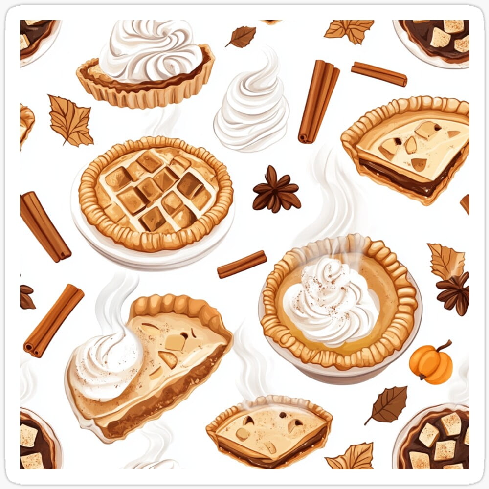 Pies And Cakes: A Gourmet Tradition Sticker Kir-2177 - Walmart.com