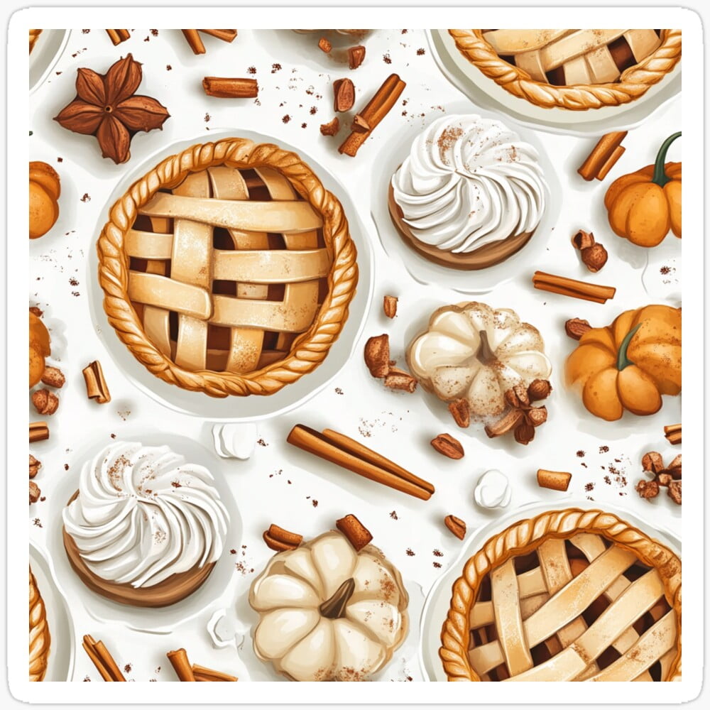 Pies And Cakes: A Gourmet Tradition Sticker Kir-2178 - Walmart.com