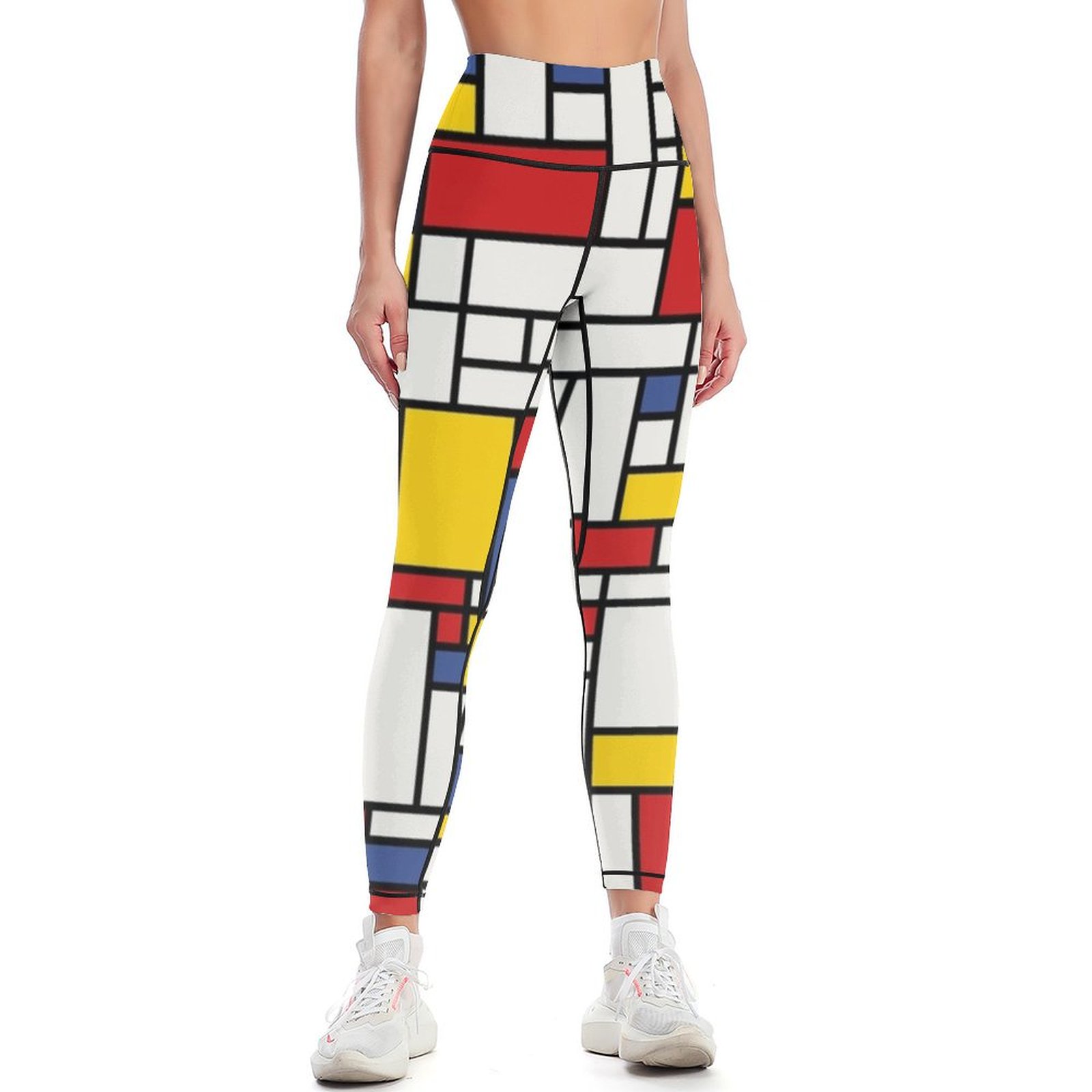 Piet Mondrian Abstract Pop Art 1960s Red Blue Yellow Rectangles ...