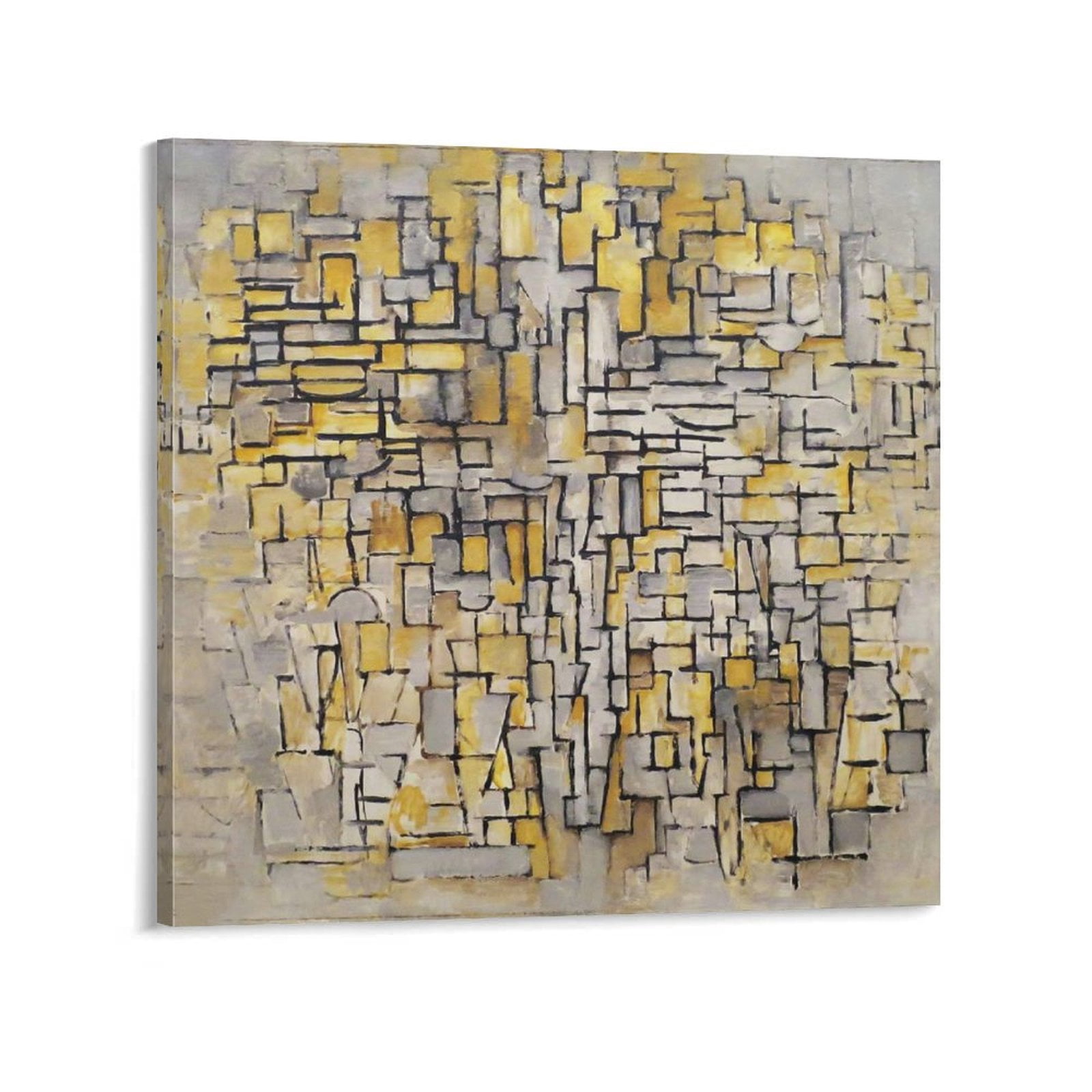 Piet Mondrian Composition No VII Geometric Abstract Art Poster Picture ...