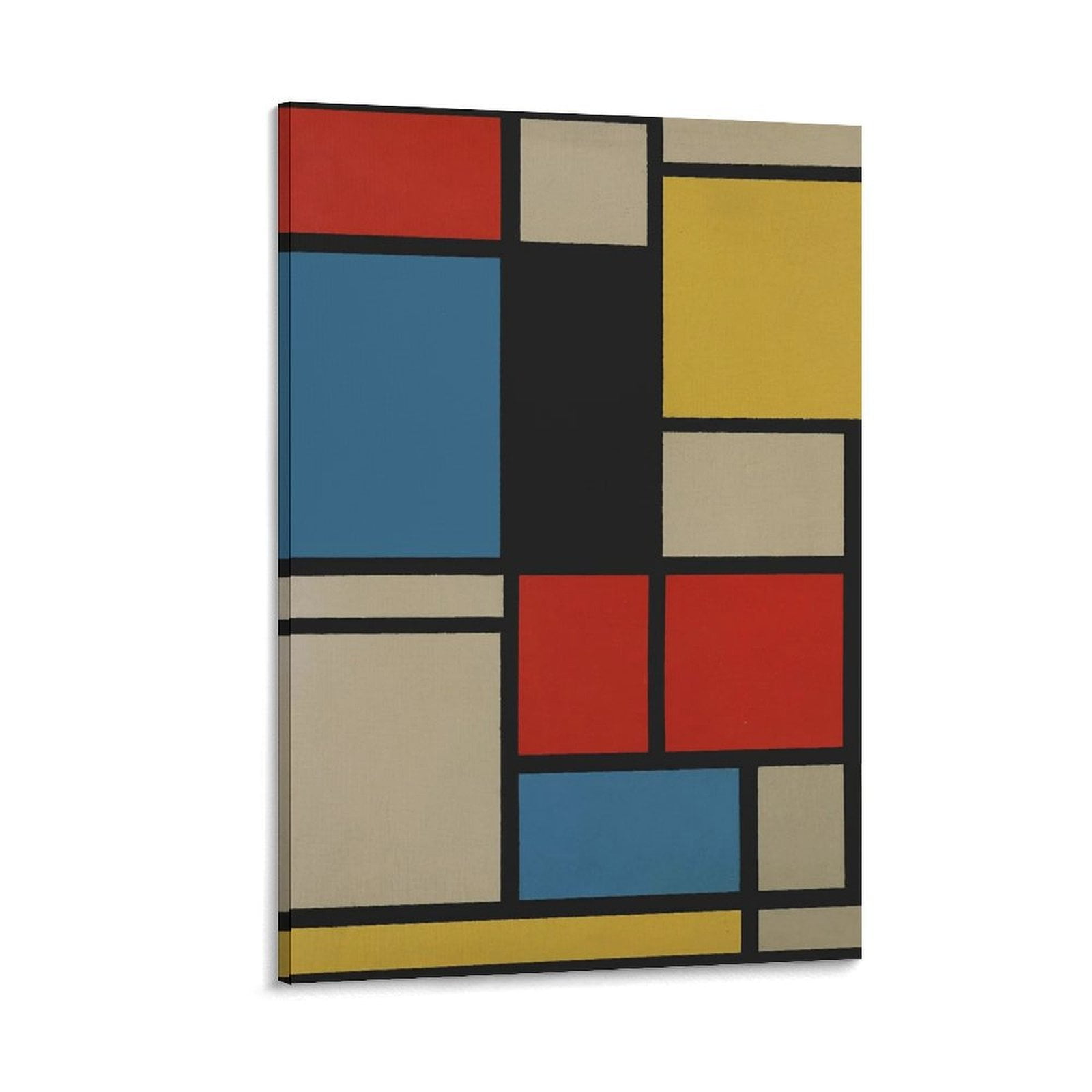 Piet Mondrian Poster Posters Art Print Wall Photo Paint Poster Hanging ...