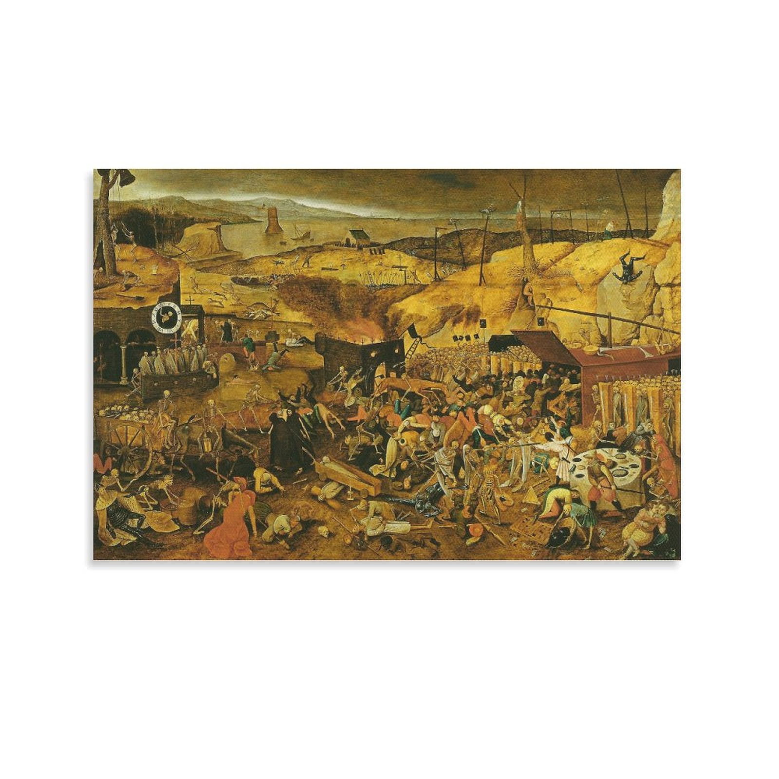 Pieter Bruegel The Elder The Triumph of Death Art Poster Posters Art ...