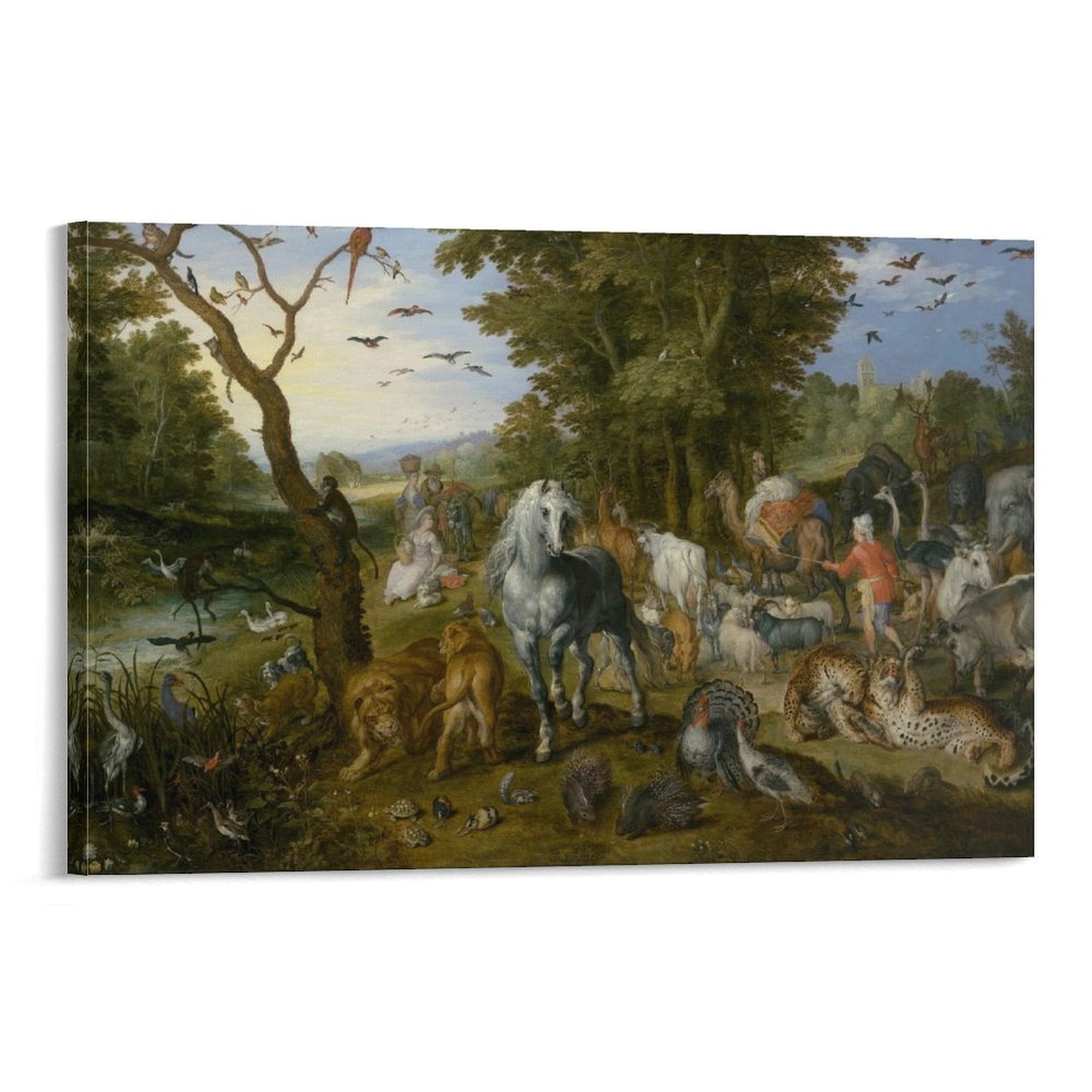 Pieter Bruegel Painting The Entry of The Animals Into Noah's Ark Art ...