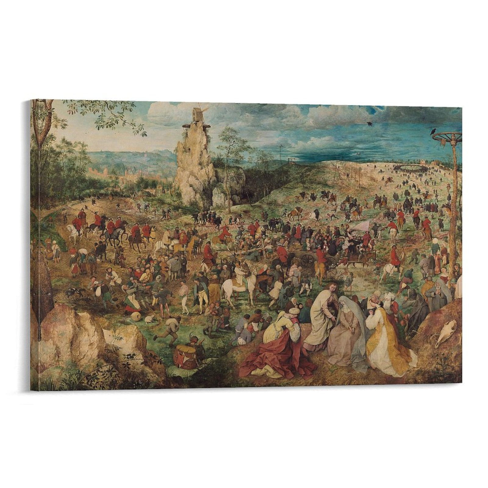 Pieter Bruegel Painting The Procession to Calvary 1564 Art Prints ...