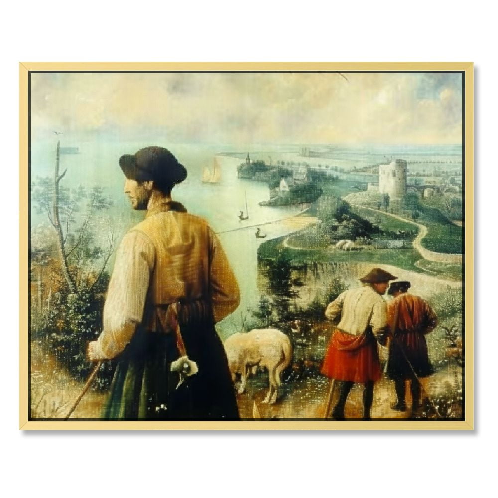 Pieter Bruegel The Elder Canvas Prints - With The Fall Of Greek ...