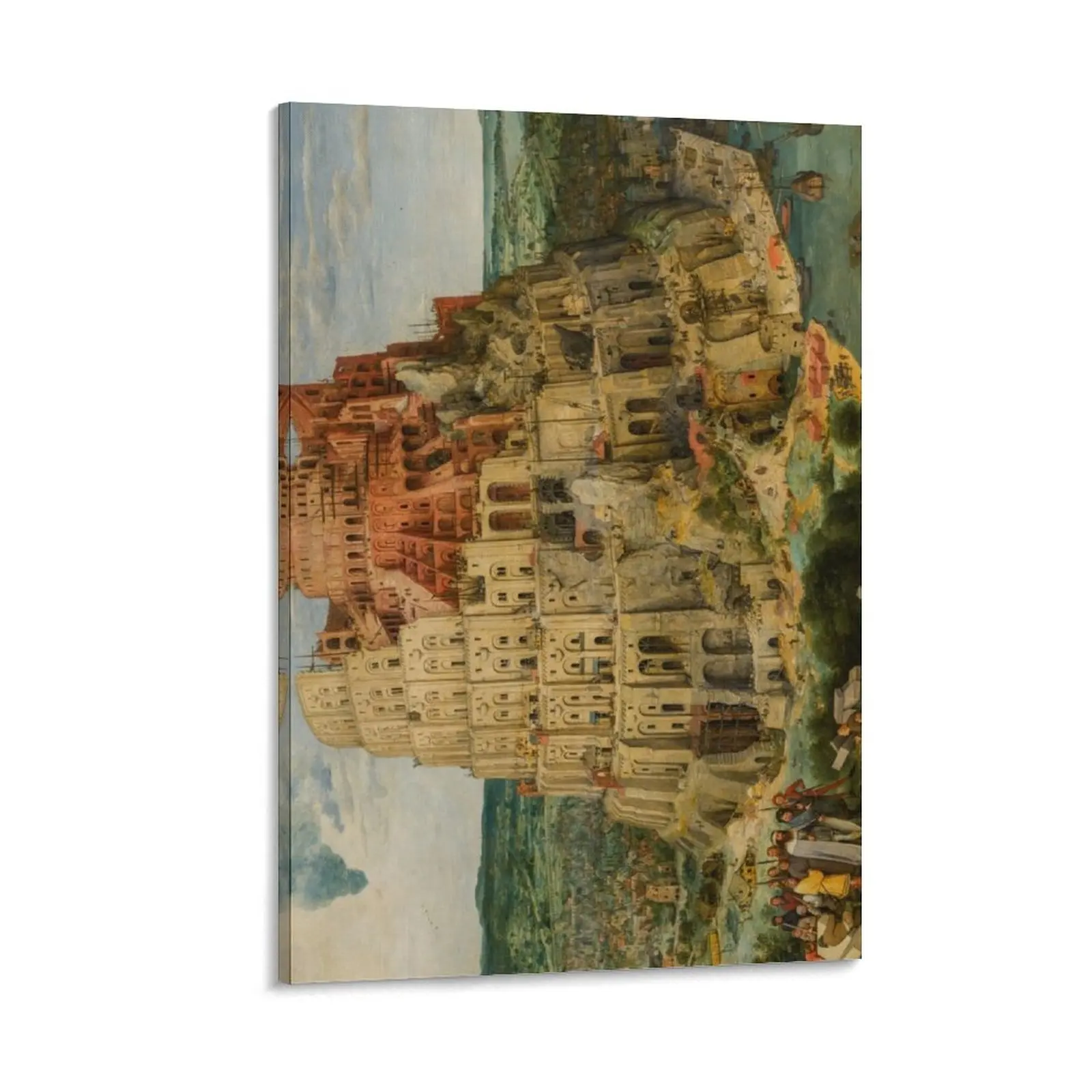 Pieter Bruegel the Elder - The (Great) Tower of Babel Canvas Painting ...