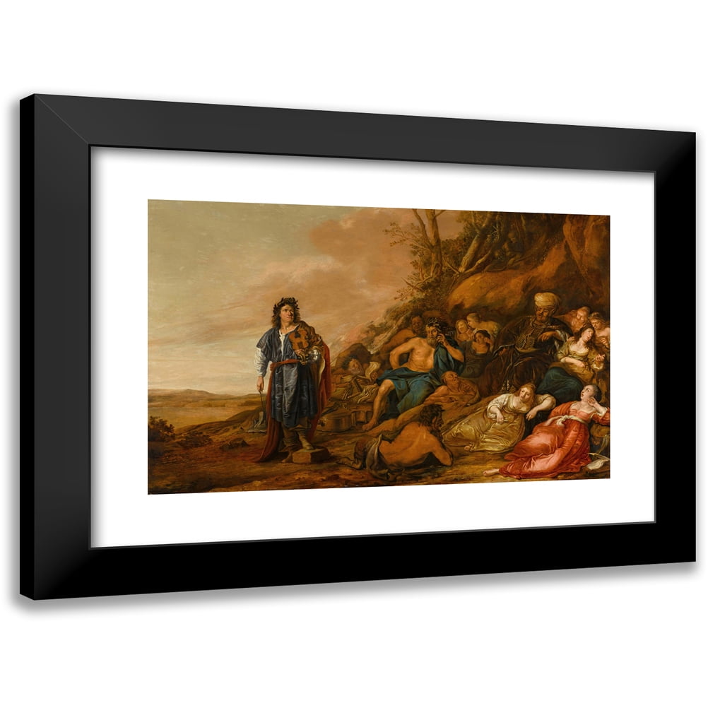 Pieter Codde 14x11 Black Modern Framed Museum Art Print Titled - The ...