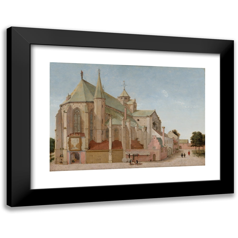 Pieter Jansz Saenredam 18x14 Black Modern Framed Museum Art Print ...