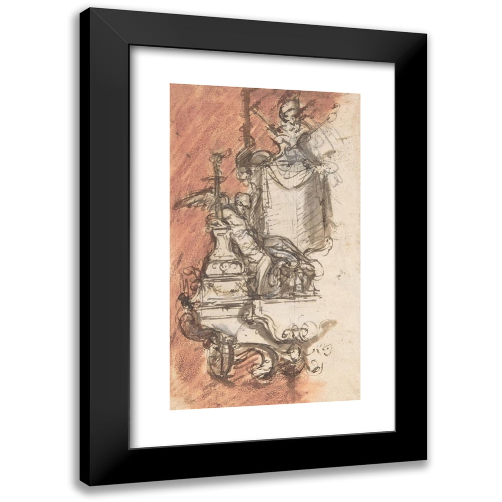 Pieter Verbruggen the Younger 12x18 Black Modern Framed Museum Art ...