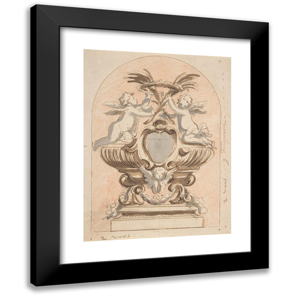 Pieter Verbruggen the Younger 19x24 Black Modern Framed Museum Art ...