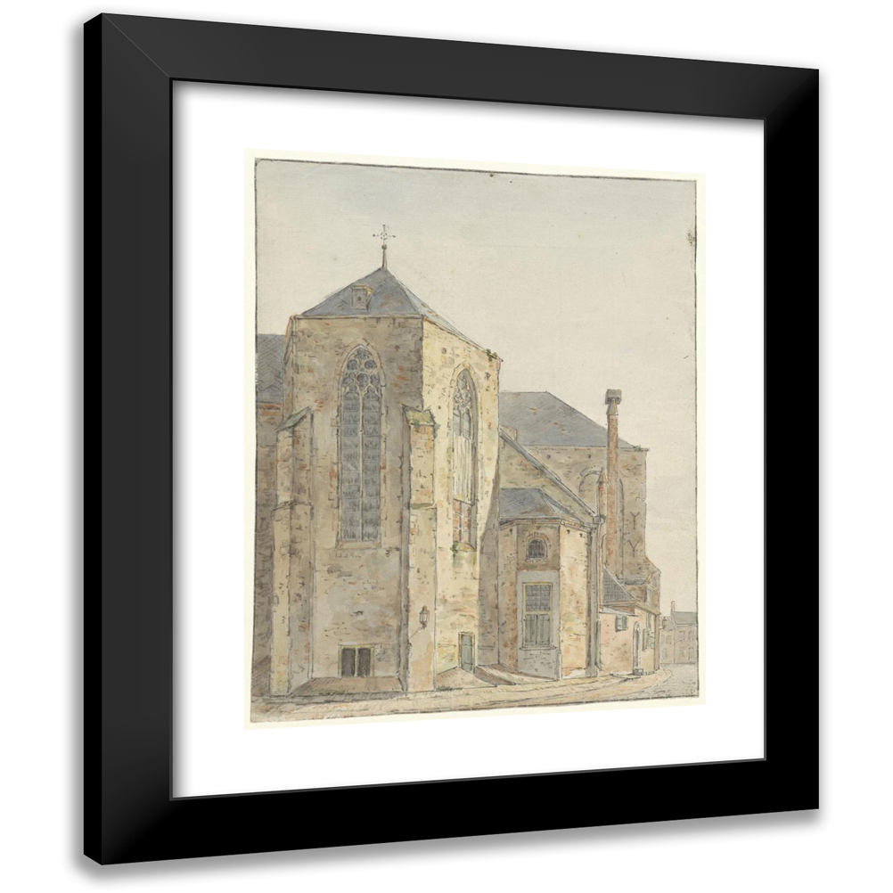 Pieter van Oort Hzn 15x18 Black Modern Framed Museum Art Print Titled ...