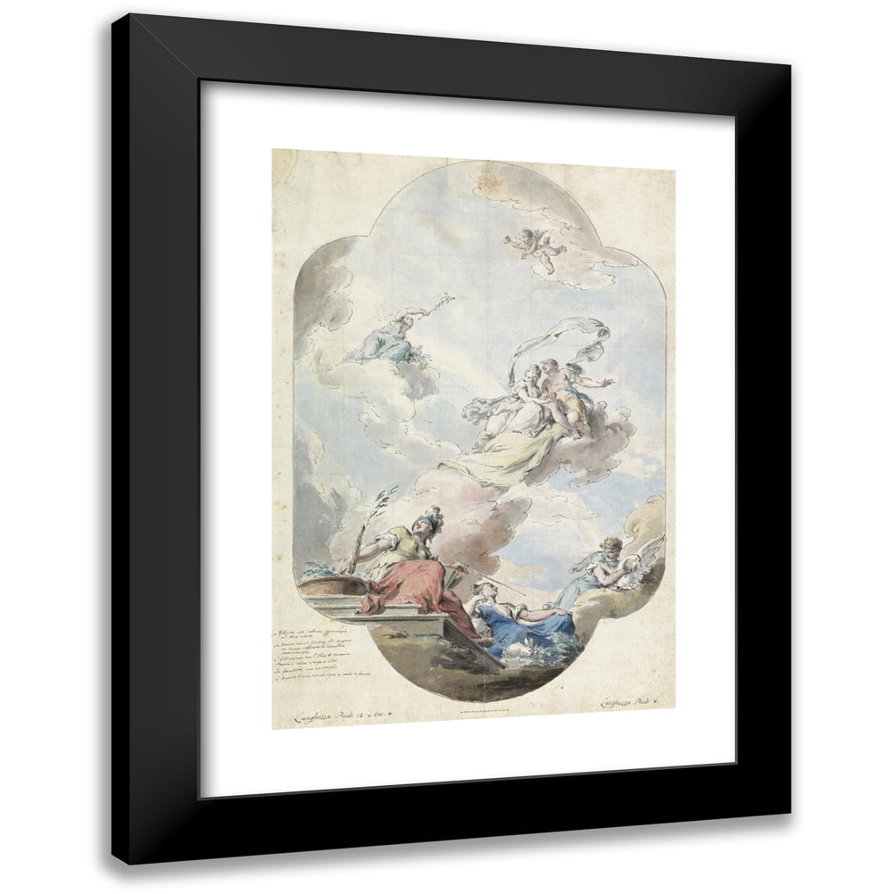 Pietro Antonio Novelli 11x14 Black Modern Framed Museum Art Print ...