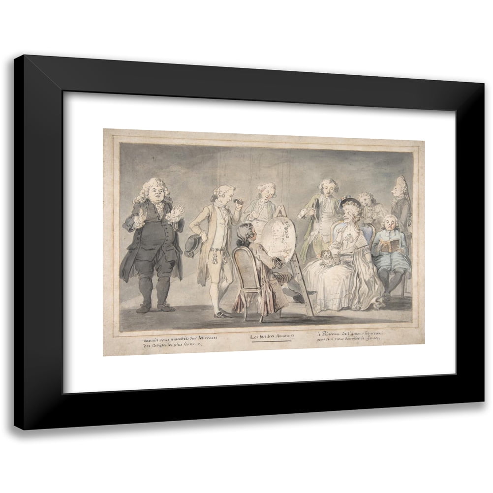Pietro Antonio Novelli 14x11 Black Modern Framed Museum Art Print ...