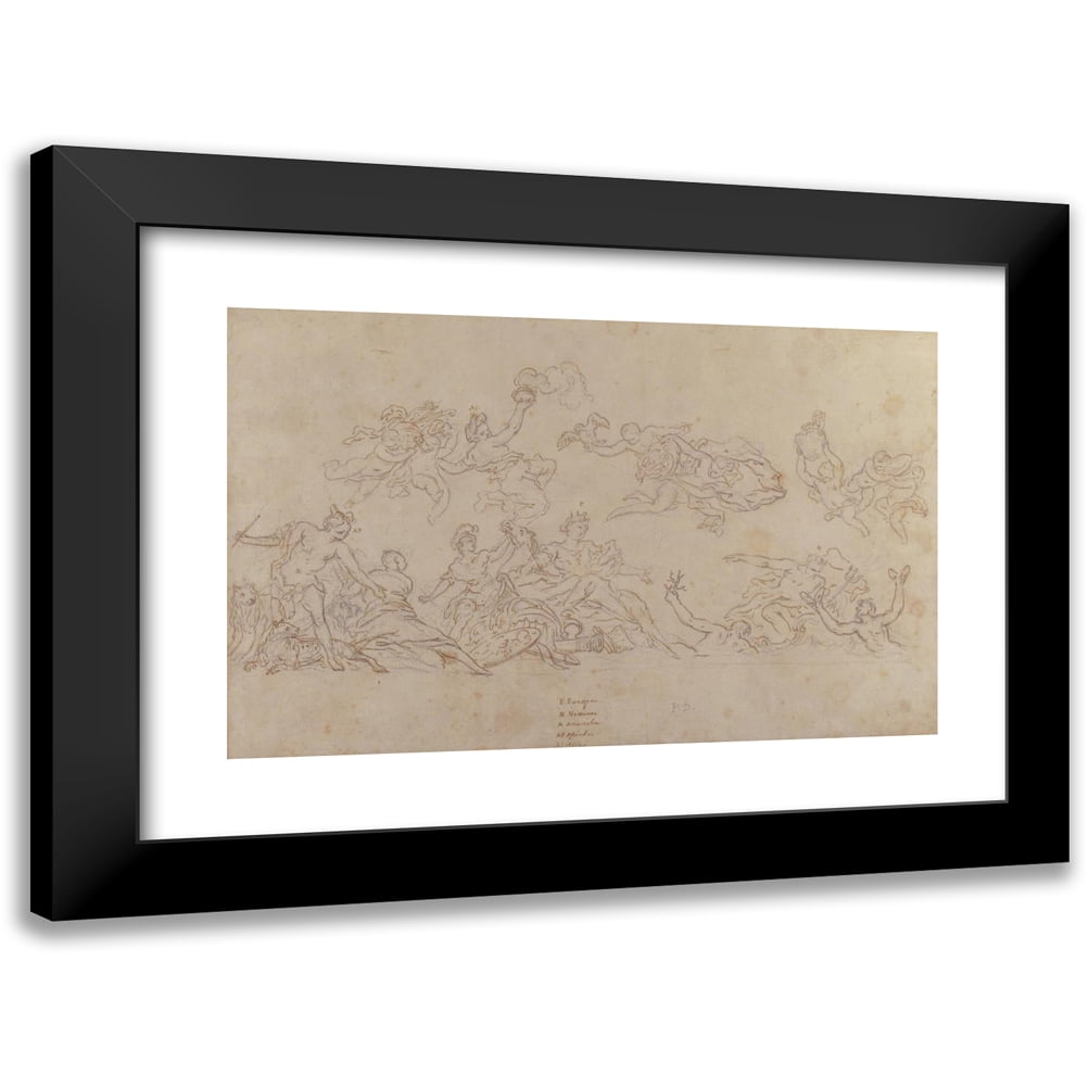 Pietro Dandini 18x13 Black Modern Framed Museum Art Print Titled ...