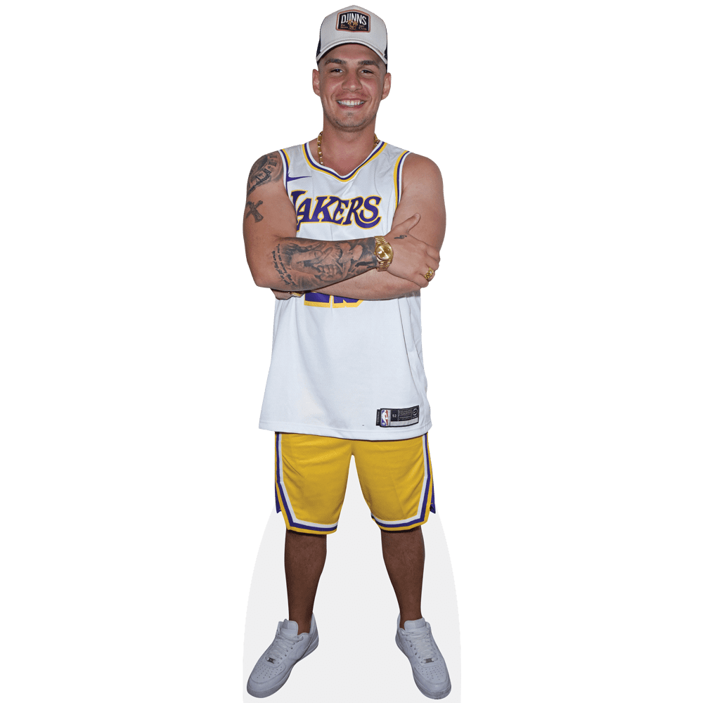 Pietro Lombardi (Shorts) Mini Cardboard Cutout Standee - Walmart.com