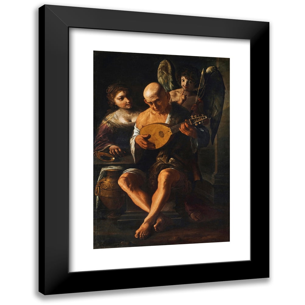 Pietro Paolini 17x24 Black Modern Framed Museum Art Print Titled - An ...