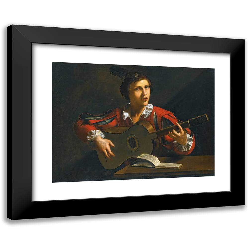 Pietro Paolini 18x14 Black Modern Framed Museum Art Print Titled - A ...