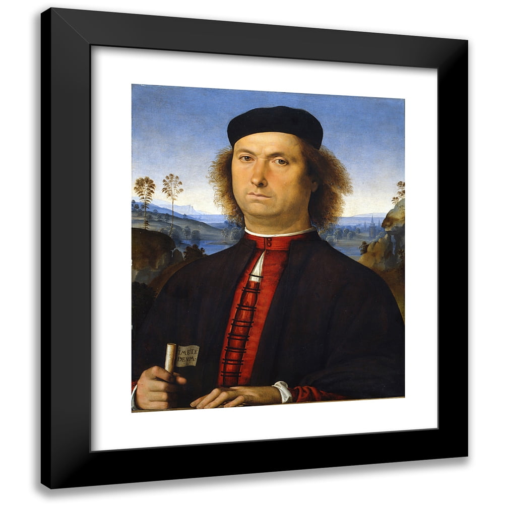 Pietro Perugino 12x14 Black Modern Framed Museum Art Print Titled ...