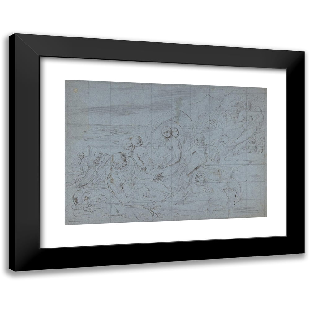 Pietro Testa 18x14 Black Modern Framed Museum Art Print Titled - The ...