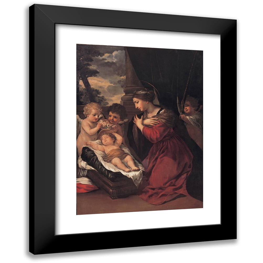 Pietro da Cortona 14x18 Black Modern Framed Museum Art Print Titled ...
