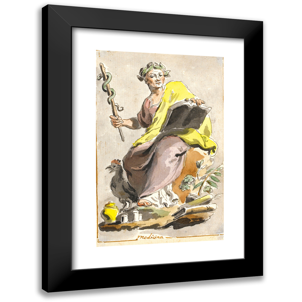 Pietro de Angelis 11x14 Black Modern Framed Museum Art Print Titled ...