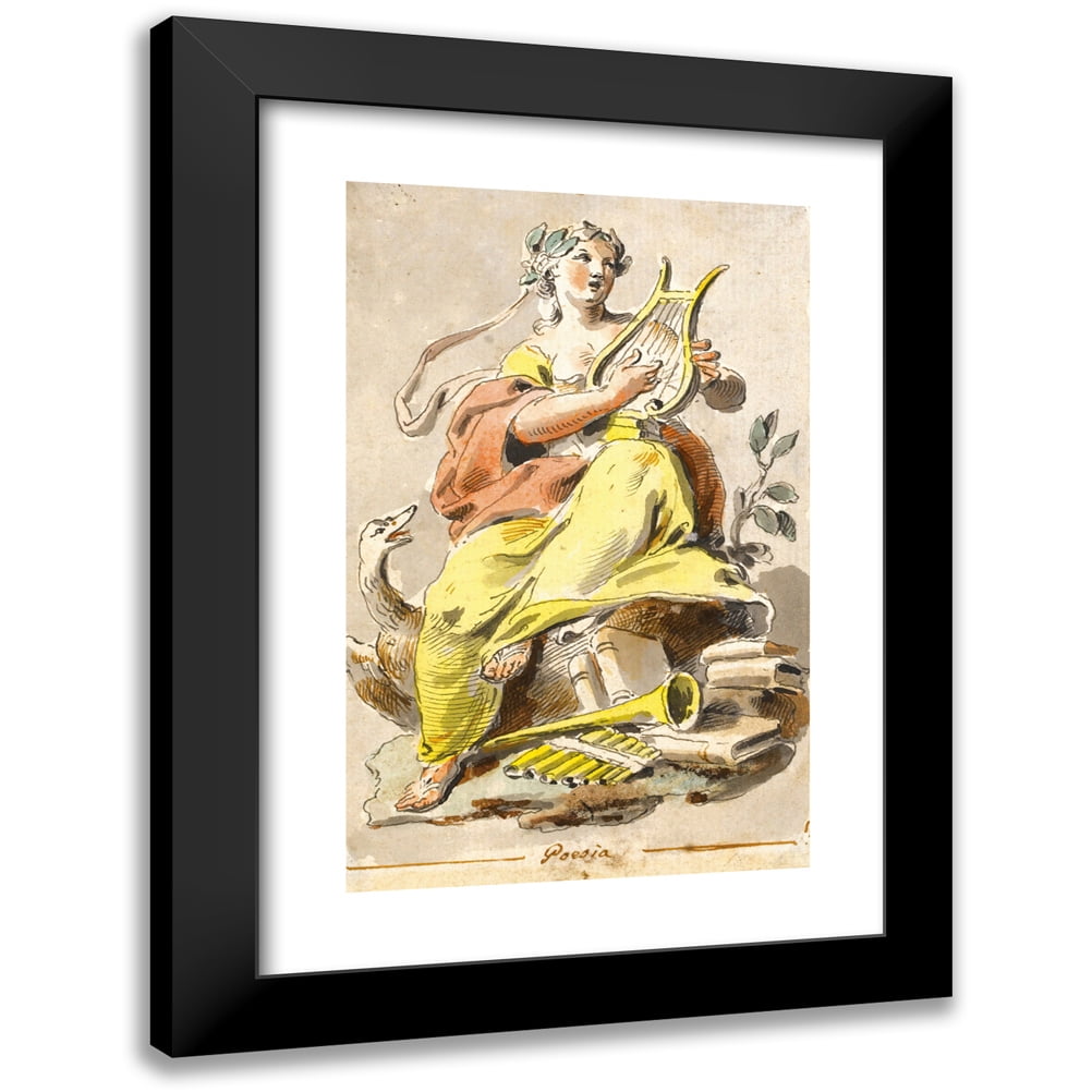 Pietro de Angelis 11x14 Black Modern Framed Museum Art Print Titled ...
