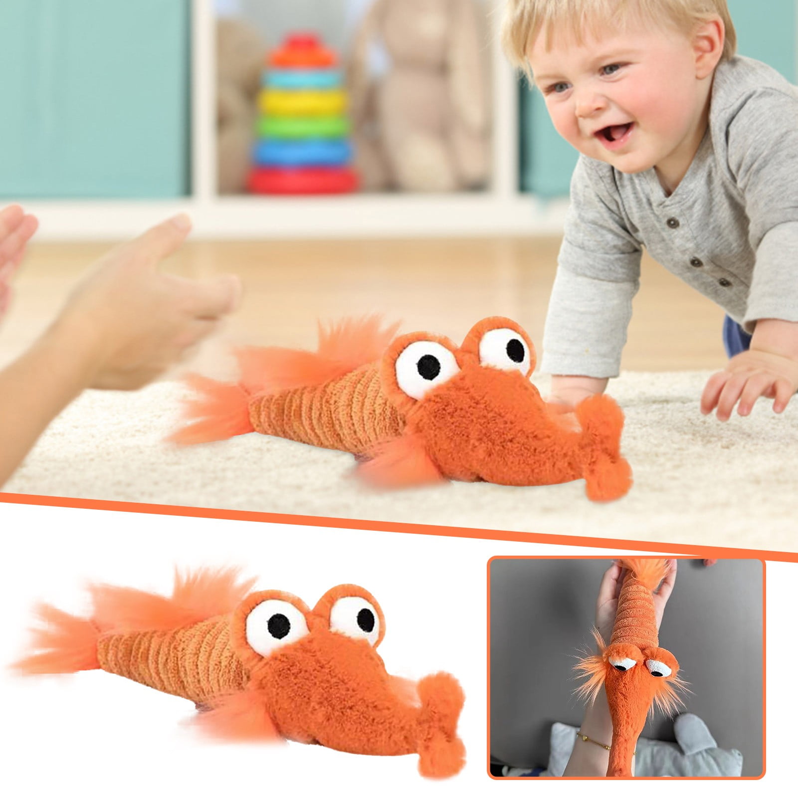 Pieuchd Jellycat - Riley Razor Fish Stuffed Animal Plush Toy Bedtime ...