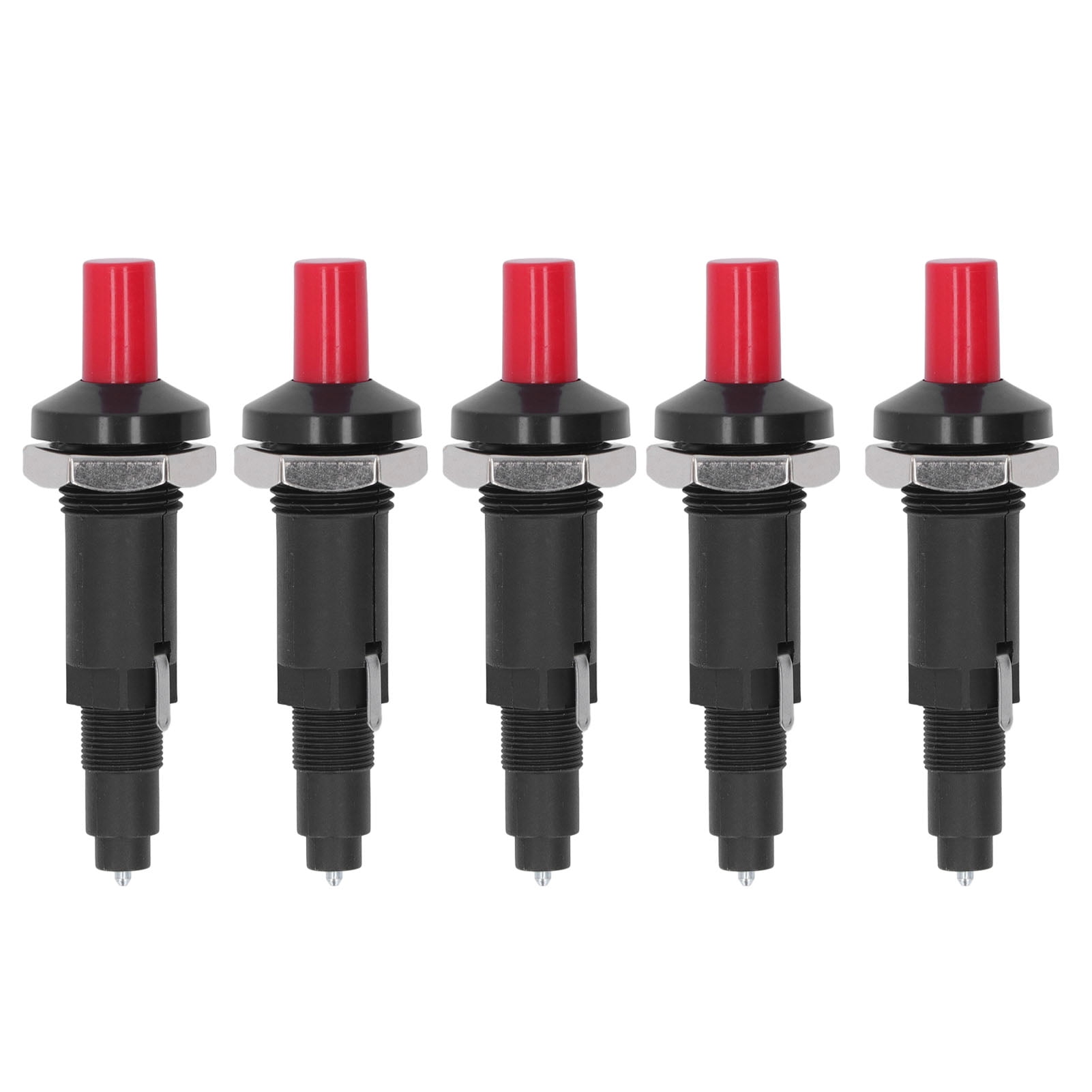 Piezo Igniter, 5-Pack, Outdoor Grill Igniters, Push Button, PP Shell ...
