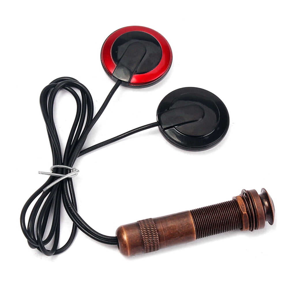 Piezo Microphone Mandolin Pickup Dual Twin Internal Sensor Transducer ...