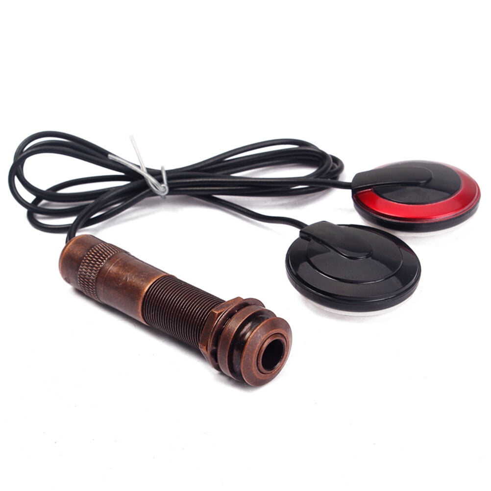 Piezo Microphone Mandolin Pickup Internal Sensor Transducer With 1/4 ...