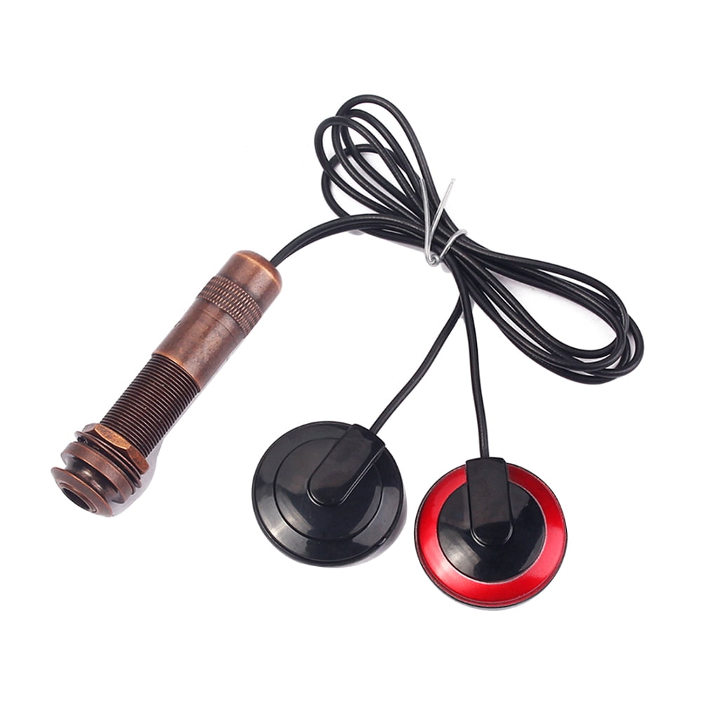 Piezo Microphone Mandolin Pickup Internal Sensor Transducer With 1/4 ...