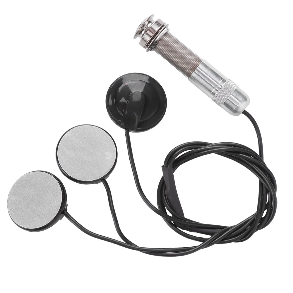 Piezo Pickup Transducer 3 Sensors for Guitar Ukulele Musical Instrument ...