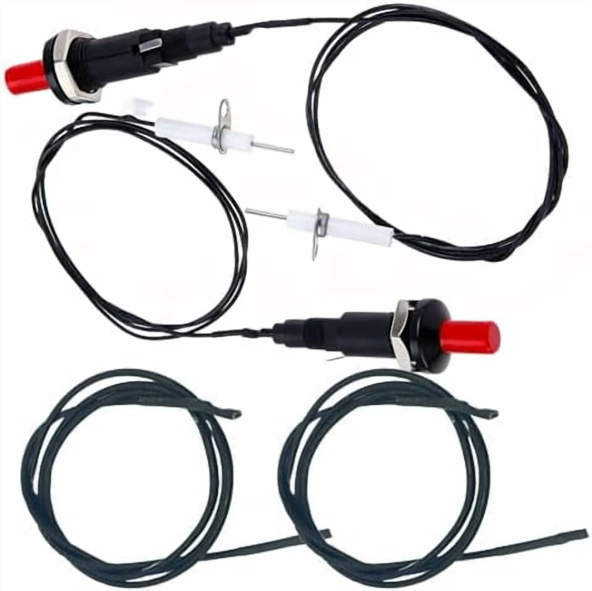 Piezo igniter with Spark Ignition Eelectrode Assembly Kits 39.5" Wire ...