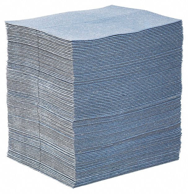 Pig Absorbent Pad,Universal,Light Blue,PK100 BLU100 - Walmart.com