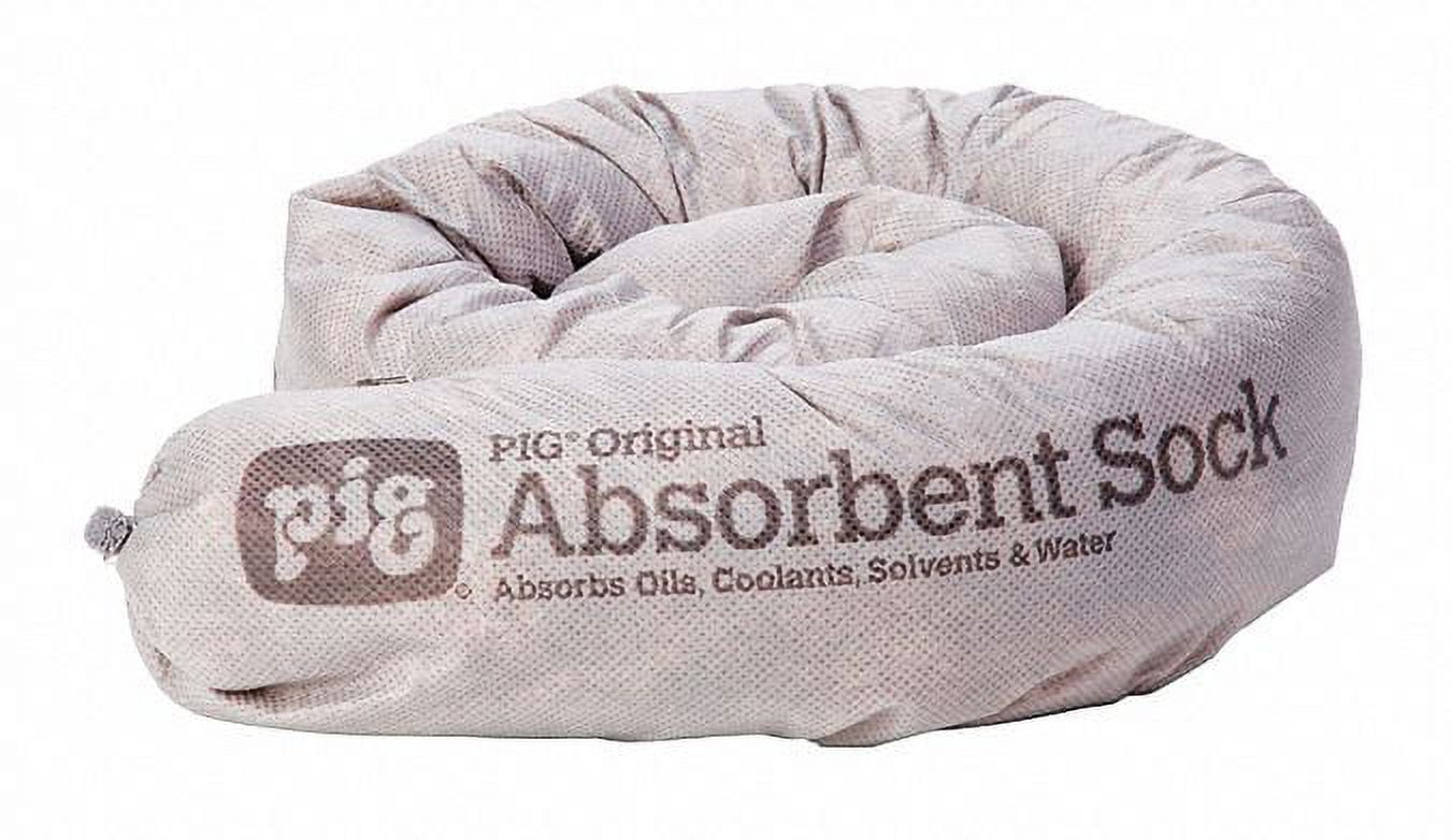 Pig Absorbent Sock,Universal,3 ft. 6" L,PK20 204 - Walmart.com