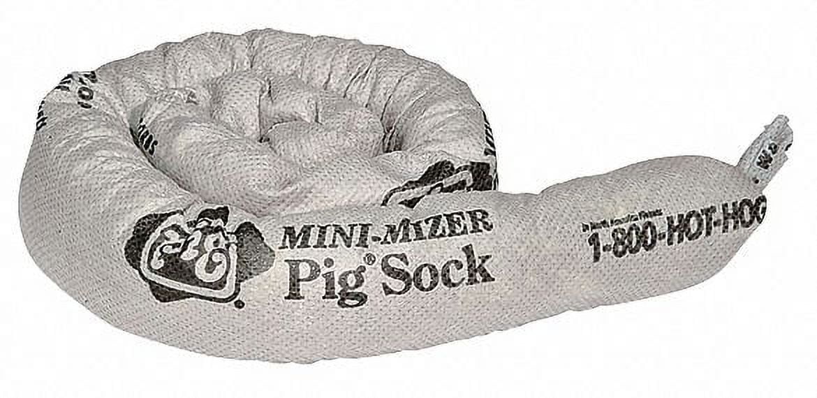 Pig Absorbent Sock,Universal,3 ft. 6" L,PK60 PIG205 - Walmart.com
