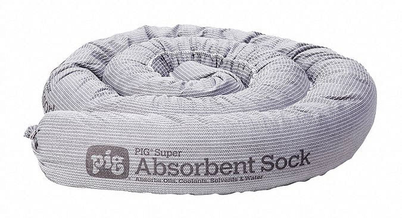 Pig Absorbent Sock,Universal,7 ft. L,PK12 PIG214 - Walmart.com