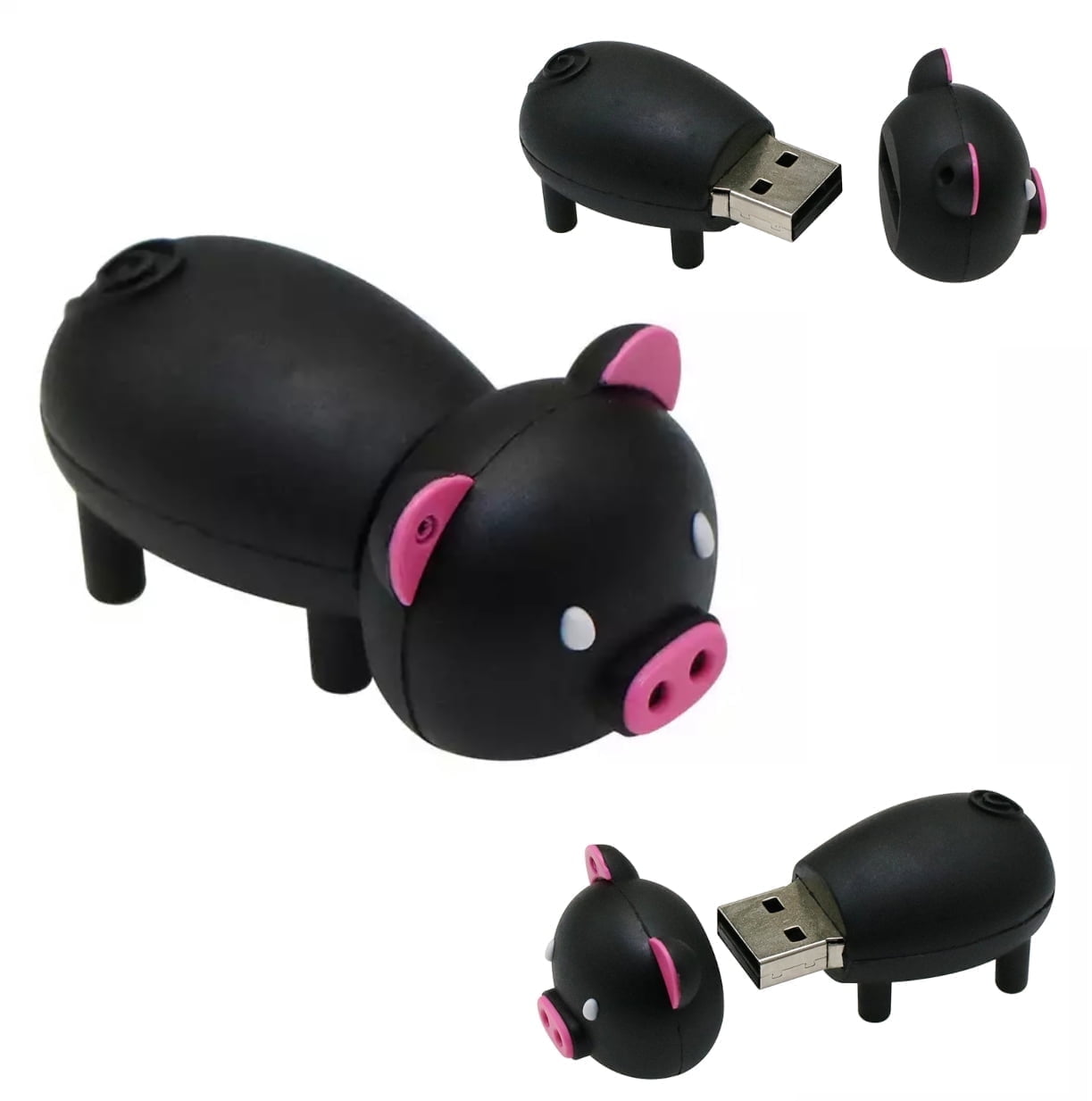 Pig Animal Flash Drive - USB Pen Drive for Secure, Stylish - Cool ...