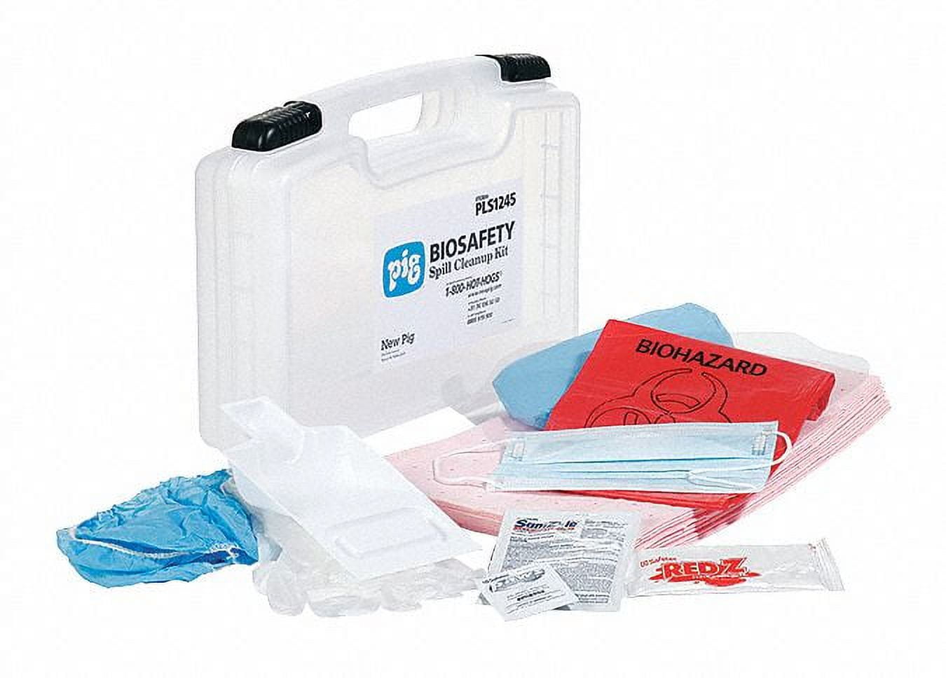Pig Bio Safety Spill Cleanup Kit,13-1/4" W pls1245 - Walmart.com
