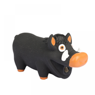 TETOU Squeaky Pig Dog Toy, Small Breed Dog Latex Chew Toys Natural ...