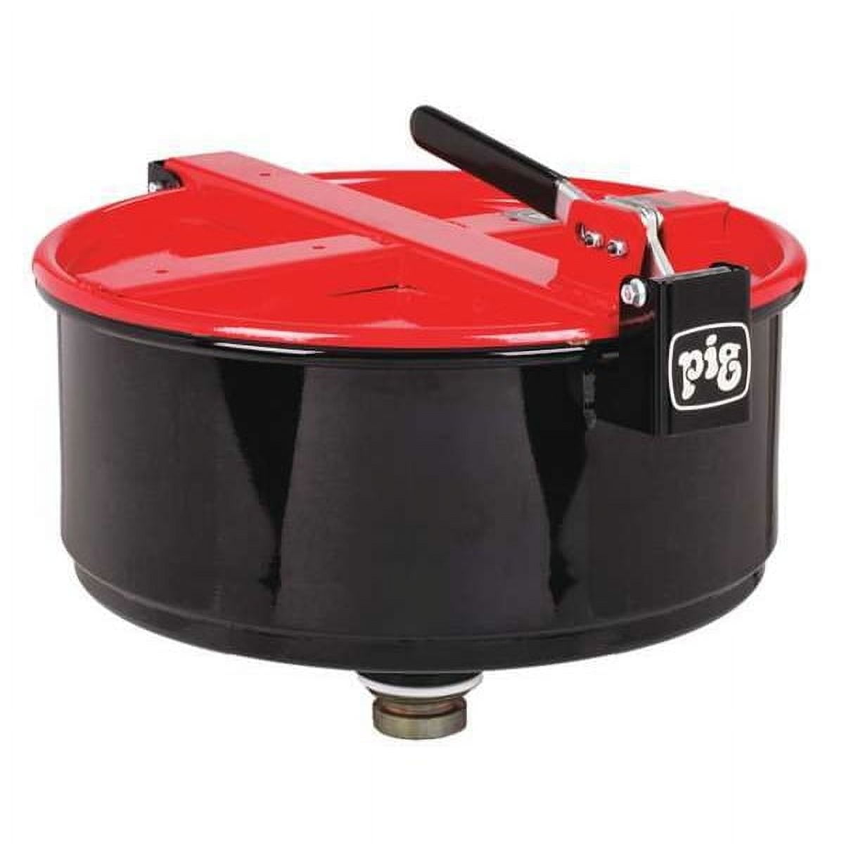 Pig Drum Funnel,Steel,13-9/32 in. H,Red DRM1210-RD - Walmart.com
