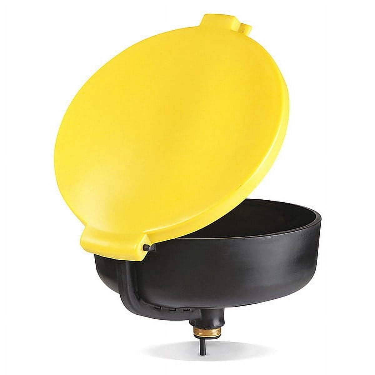 Pig Drum Funnel,Yellow,11-1/2" H,17-3/4" dia DRM138-YW - Walmart.com