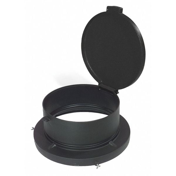 Pig Drum Lid,Black,Polyethylene,55 gal DRM965-BK - Walmart.com