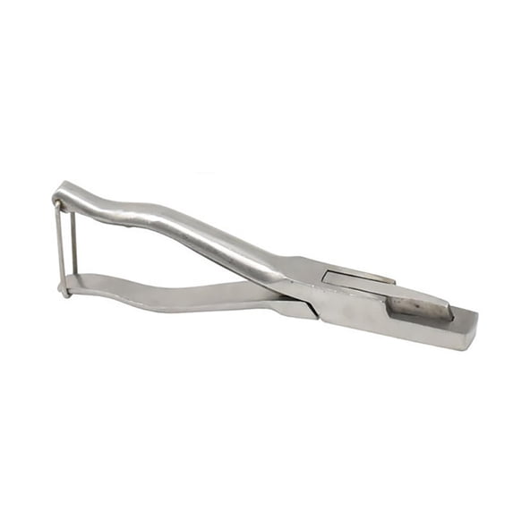 Pig Ear Plier Stainless Steel Pig Ear Punch Pliers U Shaped V Shaped ...