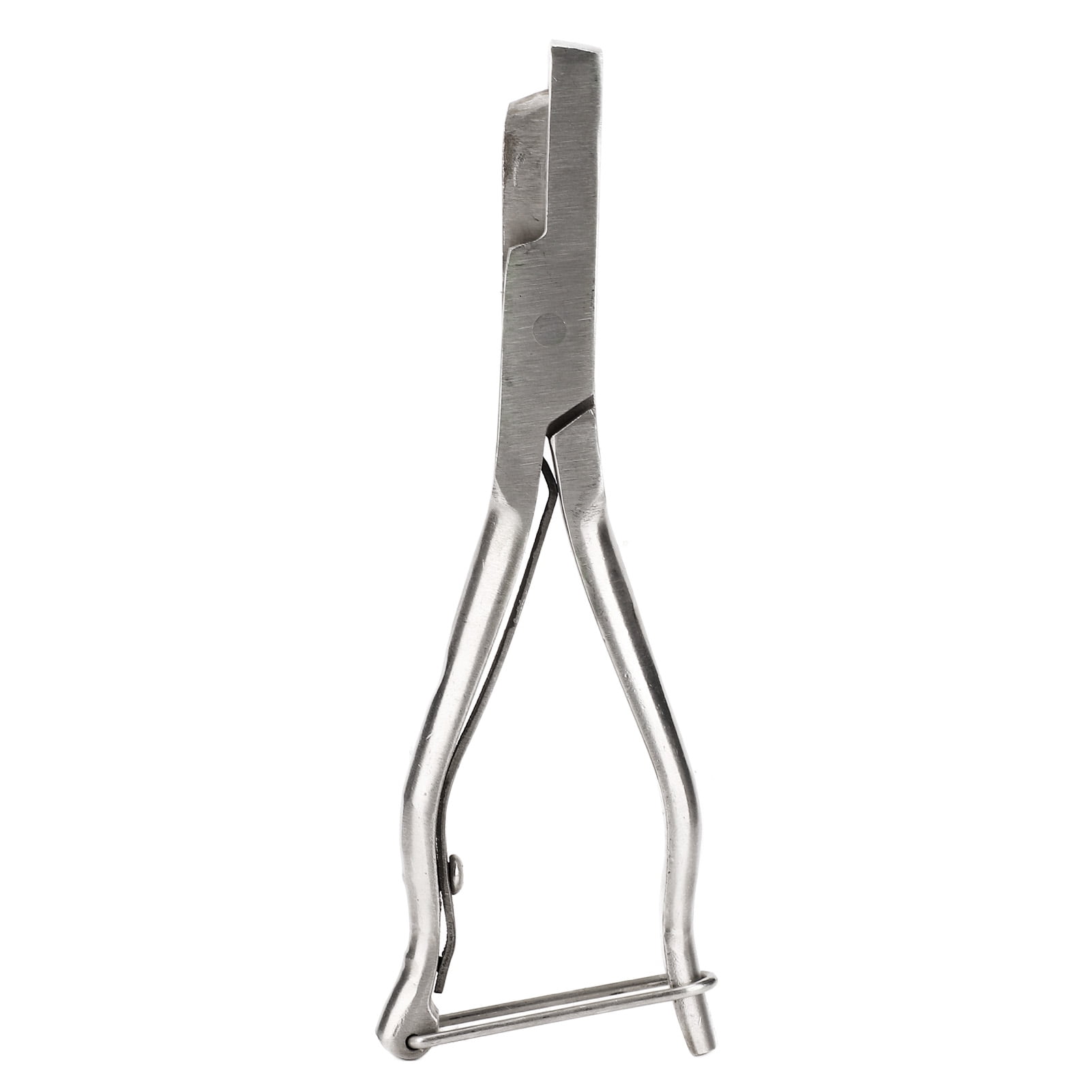 Pig Ear Tag Plier Stainless Steel Animal Ear Notcher with Safe Buckle ...