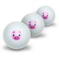 Pig Face Closeup Farm Animal Novelty Golf Balls, 3pk - Walmart.com