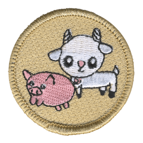 Pig Goat Patrol Patch (Sew-on) - ClassB - Walmart.com