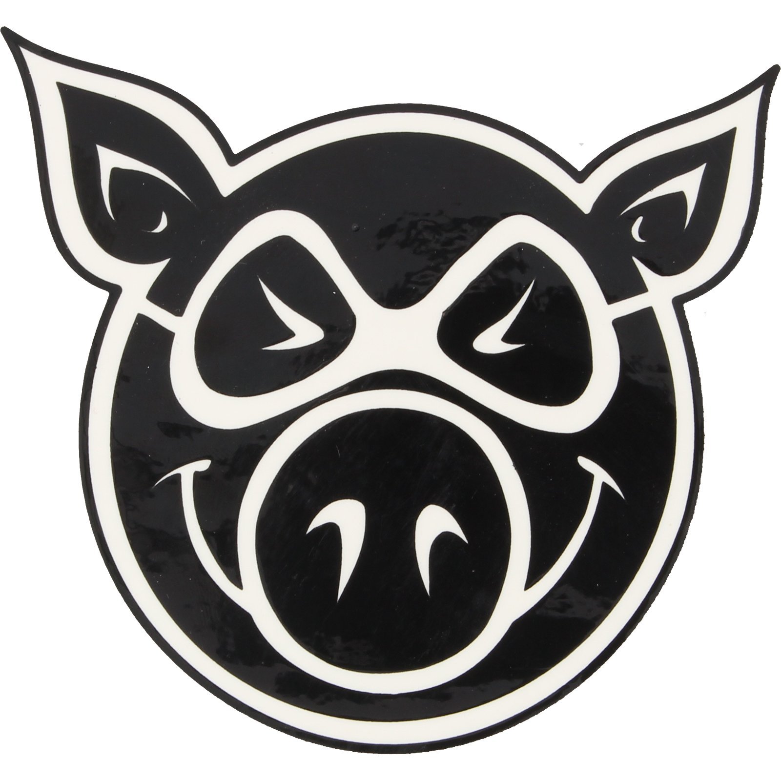 Pig Head Medium Decal - Walmart.com