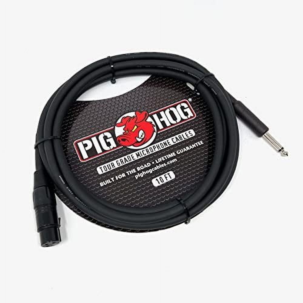 Pig Hog PHM10Z 10-Foot Hi-Z Microphone Cable - Walmart.com